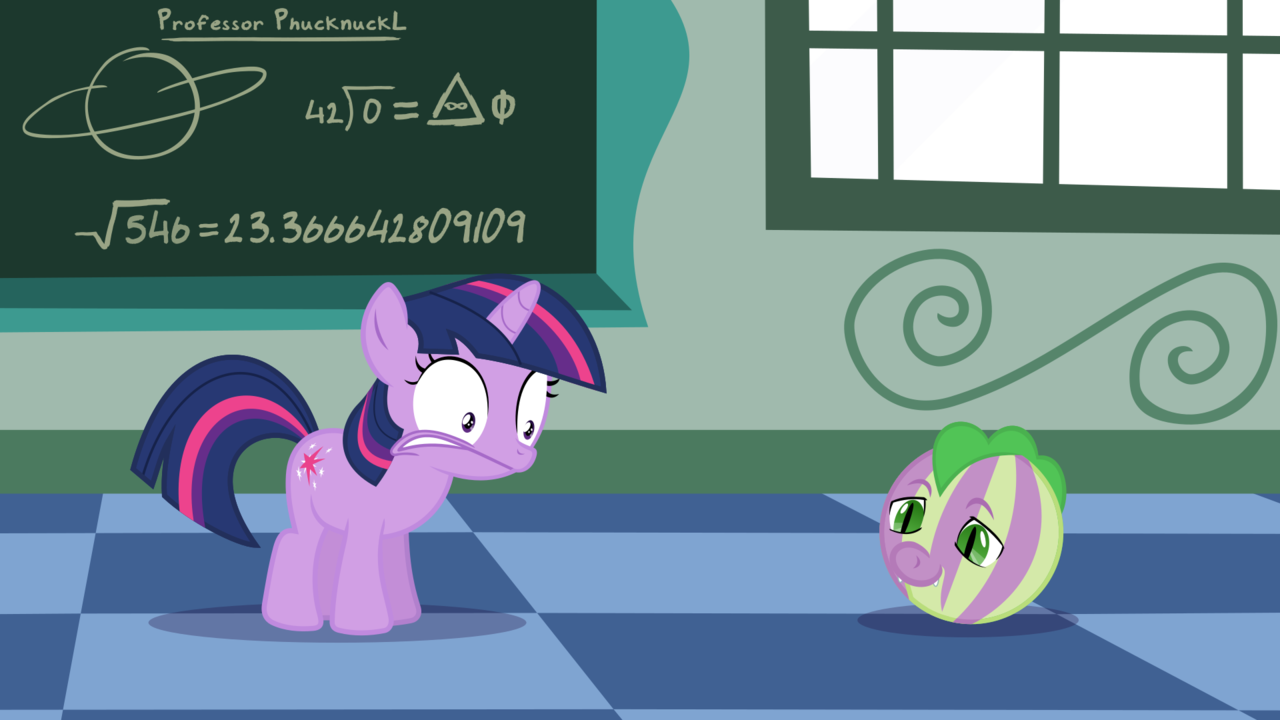 #1765274 - safe, artist:phucknuckl, spike, twilight sparkle, g4, baby ...
