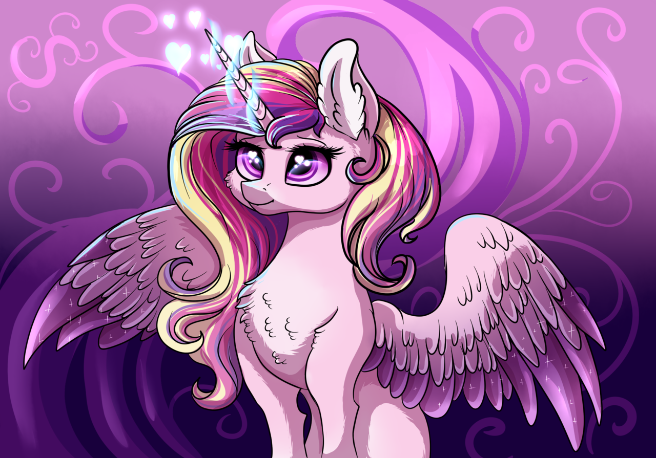 #1765290 - safe, artist:marbola, princess cadance, alicorn, pony, g4 ...