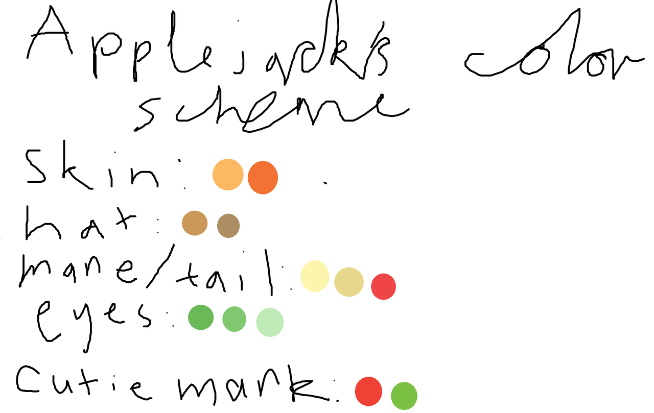 #1770529 - safe, applejack, color scheme, no pony - Derpibooru