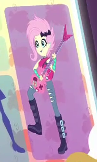 #1777645 - safe, screencap, fluttershy, bat, equestria girls, equestria ...