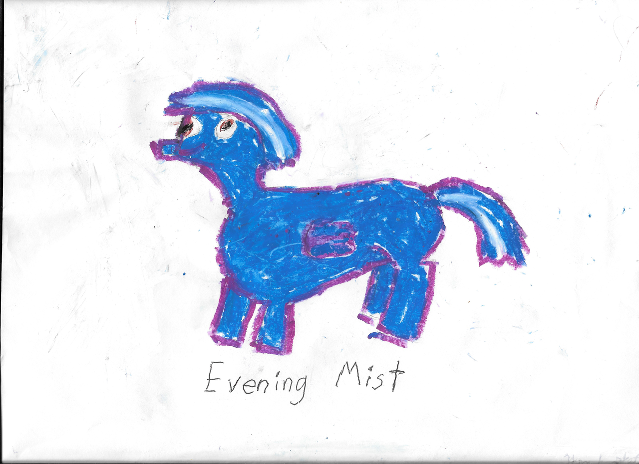 #1778479 - safe, artist:henbasket, oc, oc:evening mist, pony, high res ...
