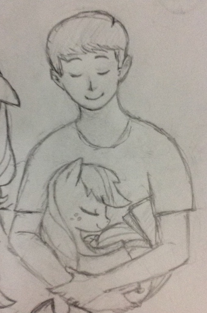 #1778655 - safe, artist:kabayo, applejack, earth pony, human, pony, g4 ...