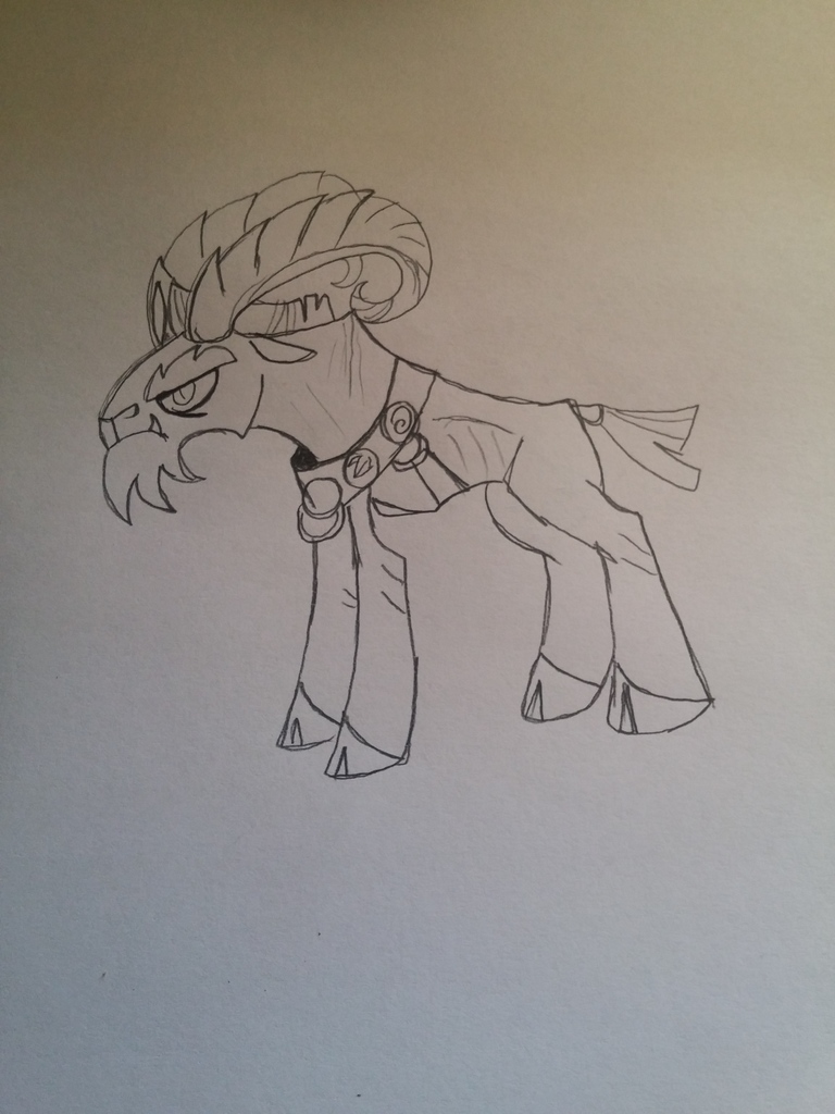 #1779369 - safe, artist:doomcap, grogar, sheep, g4, my little pony ...