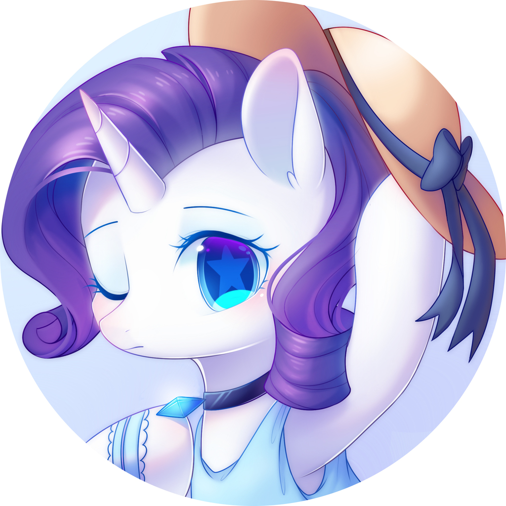 #1782298 - safe, artist:leafywind, rarity, pony, unicorn, blushing, bow ...