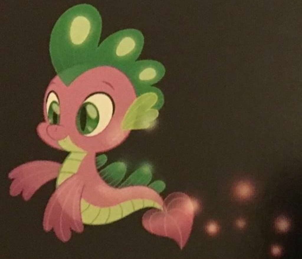 #1785370 - safe, artist:angela an, spike, dragon, sea dragon, g4, my ...