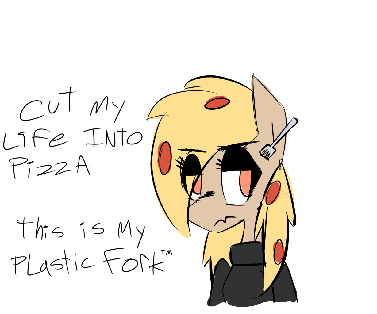 #1788820 - safe, artist:provolonepone, oc, oc only, oc:peetzer, food ...