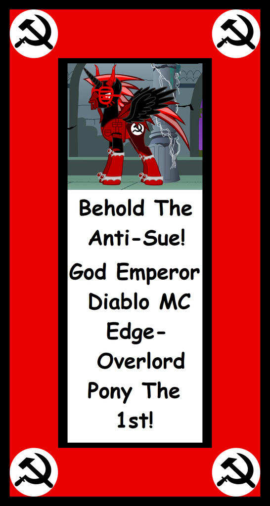 #1788845 - artist needed, safe, edit, oc, oc only, oc:god emperor ...