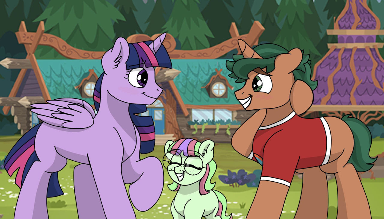 #1772285 - safe, artist:pastel-charms, timber spruce, twilight sparkle ...