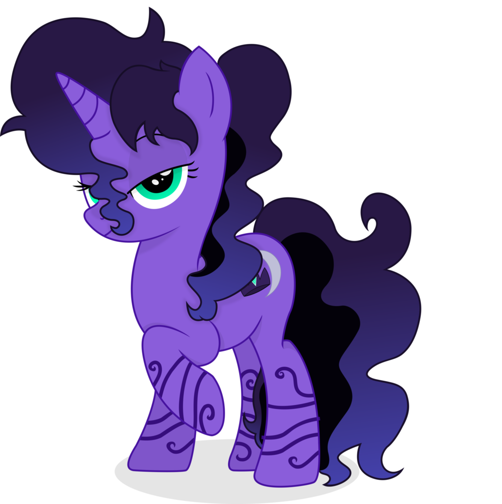 #1793511 - safe, artist:cirillaq, oc, oc only, oc:moonlight, pony, unicorn, female, mare, simple ...