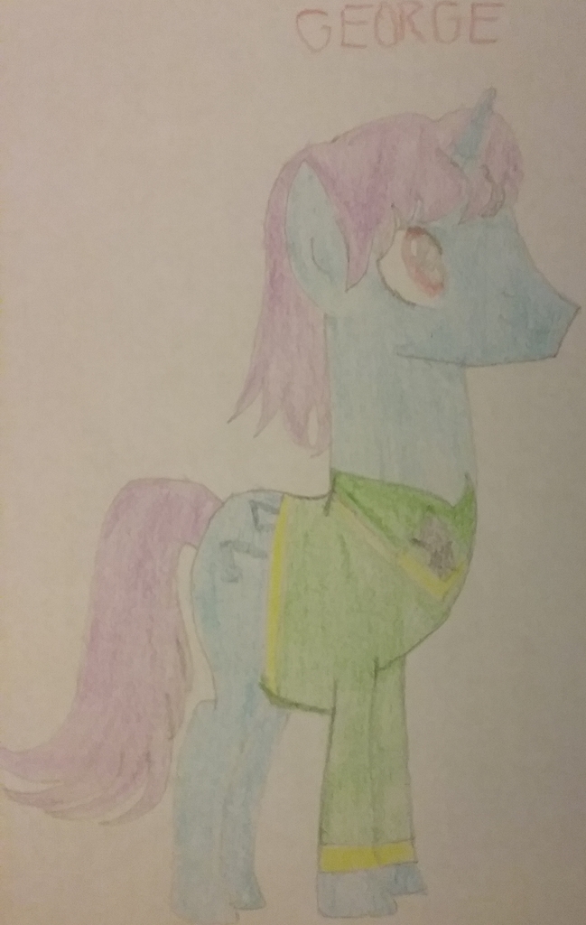 #1793996 - safe, artist:jerryakira79, oc, oc only, oc:george, unicorn ...