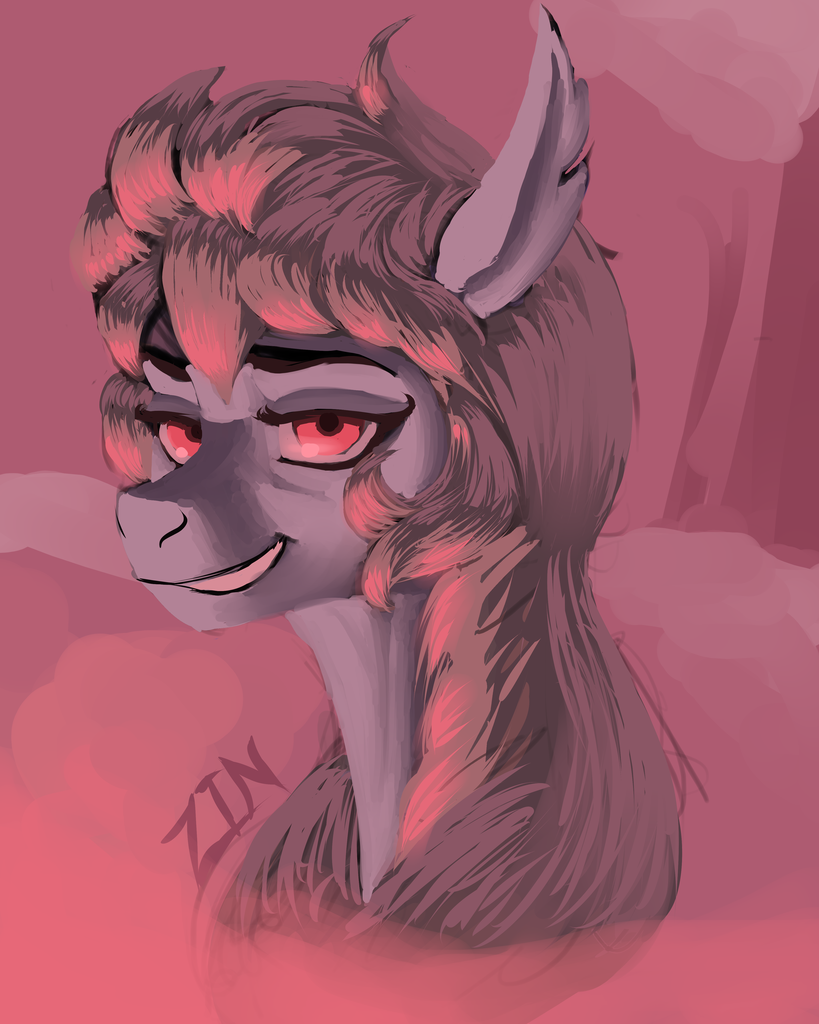 #1772559 - safe, artist:zintenka, oc, oc only, alpaca, hybrid, pony ...