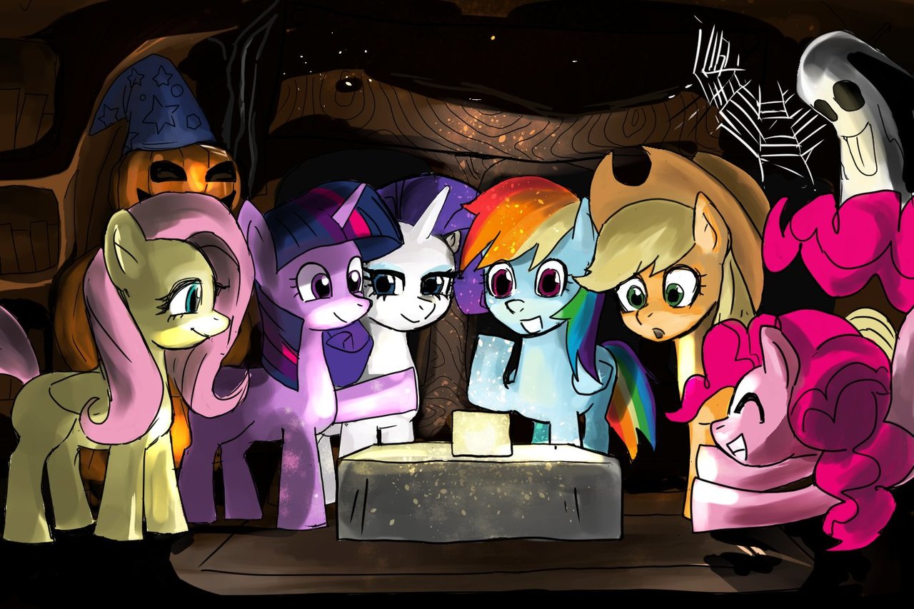 #1774975 - safe, artist:bojack_mlplove, applejack, fluttershy, pinkie ...