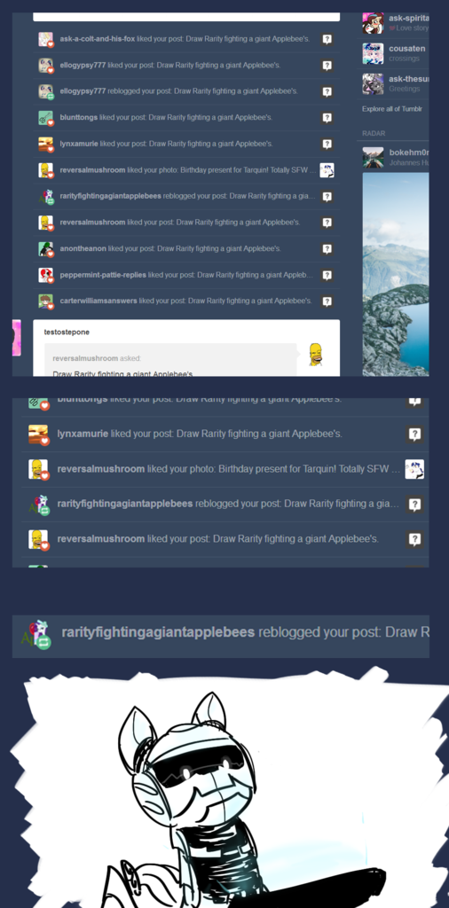 #1777013 - safe, artist:testostepone, oc, oc:runtime, pony, monitor ...