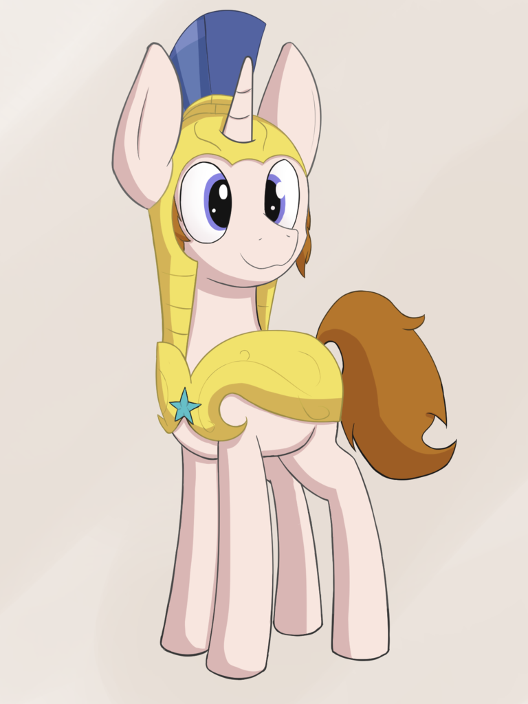 #1802991 - safe, artist:triplesevens, oc, oc only, oc:white shield, pony, unicorn, happy, male ...