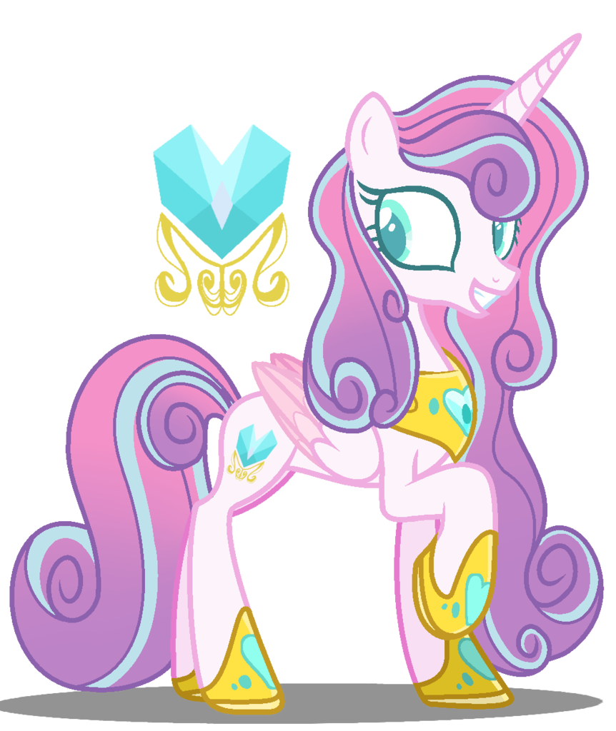 #1803821 - safe, artist:eclispeluna, princess flurry heart, alicorn ...