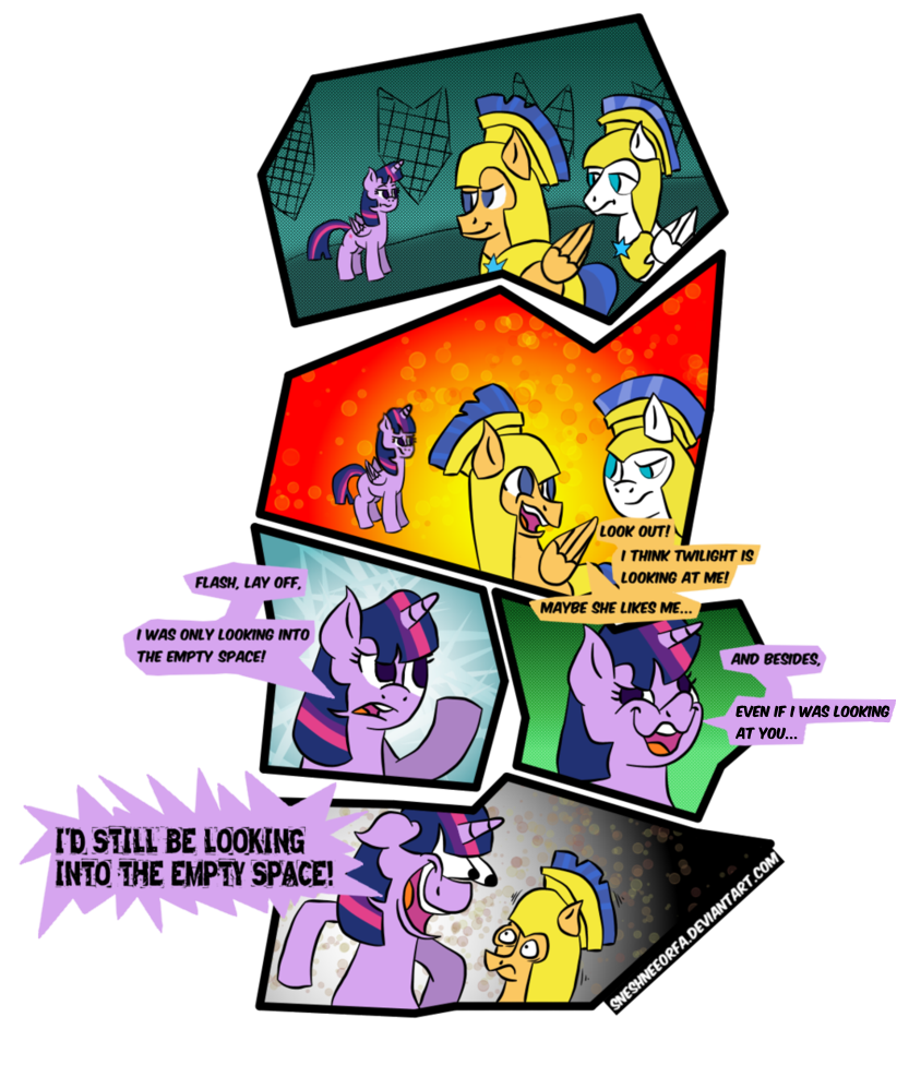 #1804721 - safe, artist:sneshpone, flash sentry, twilight sparkle ...