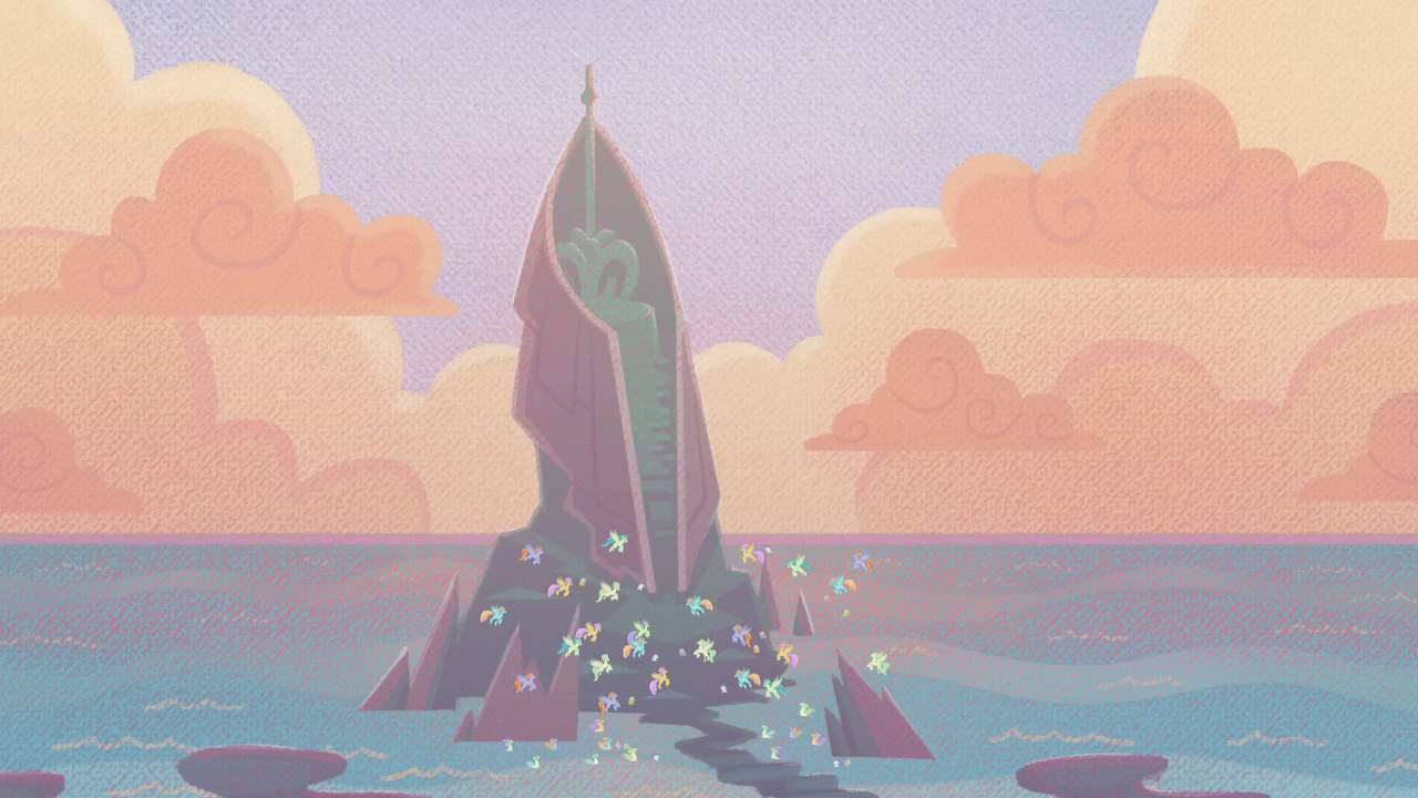 #1805388 - safe, screencap, laguna, sunspray, classical hippogriff ...