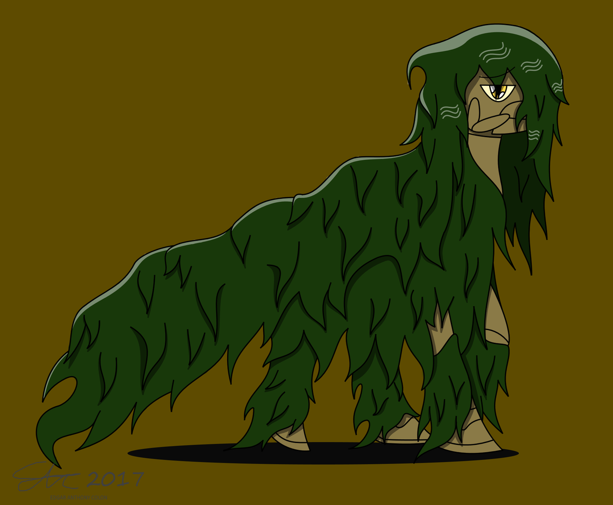 #1808939 - safe, artist:derpanater, oc, oc only, kelpie, mirelurk ...