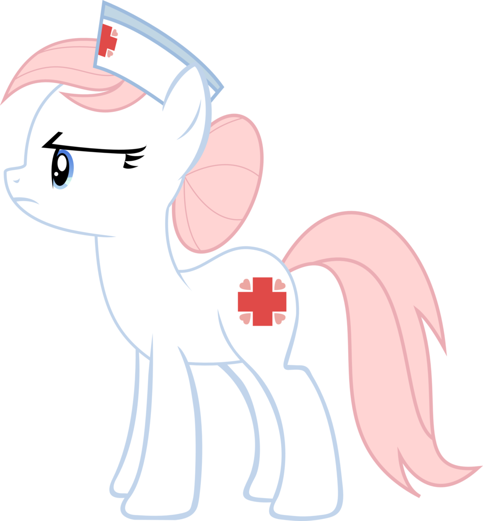 #1813401 - safe, artist:crimson, nurse redheart, pony, baby cakes, g4 ...