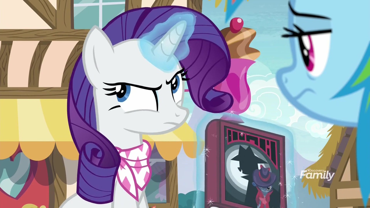 #1813407 - safe, screencap, rainbow dash, rarity, pony, the end in ...