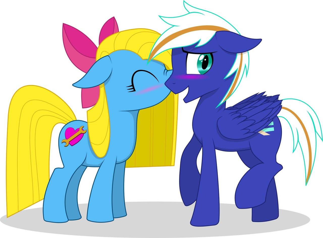 #1813658 - safe, anonymous artist, derpibooru exclusive, oc, oc:cuteamena, oc:electric blue ...