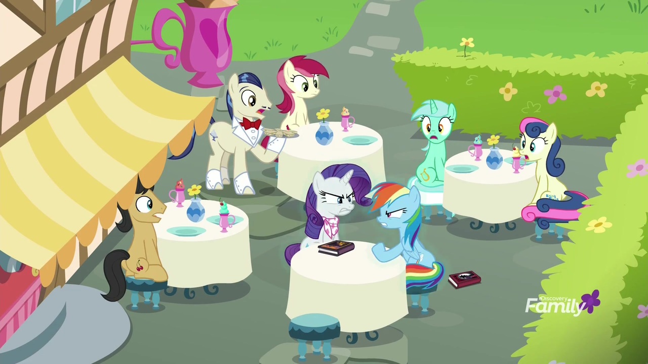 #1813697 - safe, screencap, bon bon, cherry cola, cherry fizzy, lyra ...