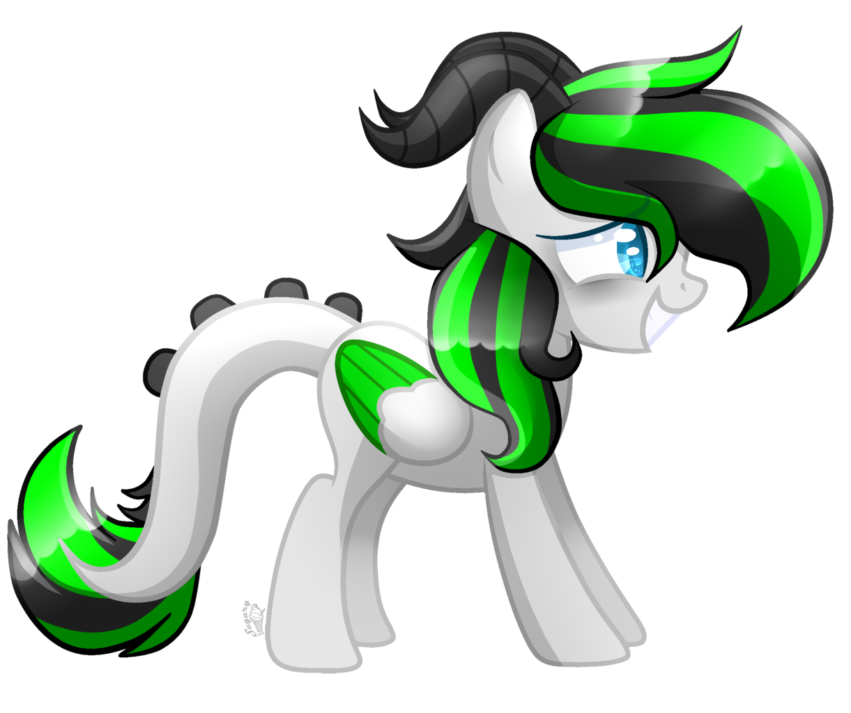 #1814251 - safe, artist:sugaryicecreammlp, oc, oc only, oc:poison toxic ...