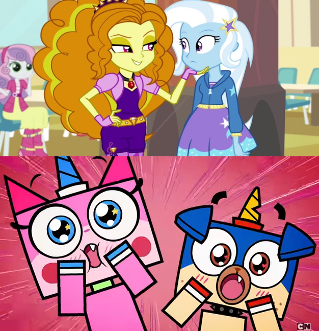 #1817900 - safe, artist:themexicanpunisher, edit, screencap, adagio ...