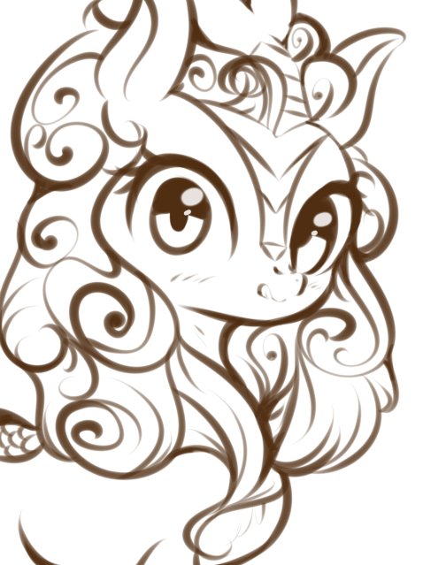 #1818225 - safe, artist:tohupo, autumn blaze, kirin, sounds of silence ...