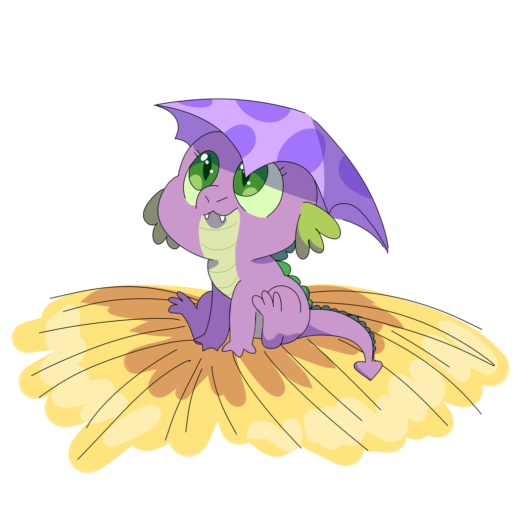 #1819109 - safe, artist:uunicornicc, spike, dragon, g4, baby, baby ...