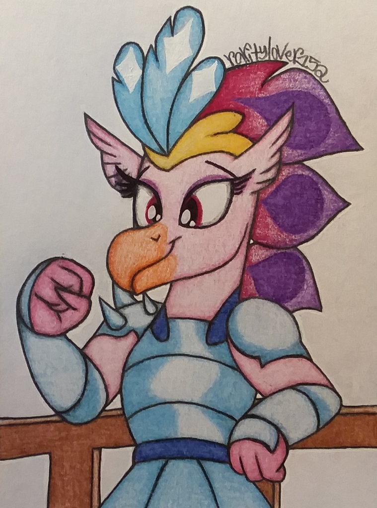 #1819112 - safe, artist:raritylover152, queen novo, classical ...