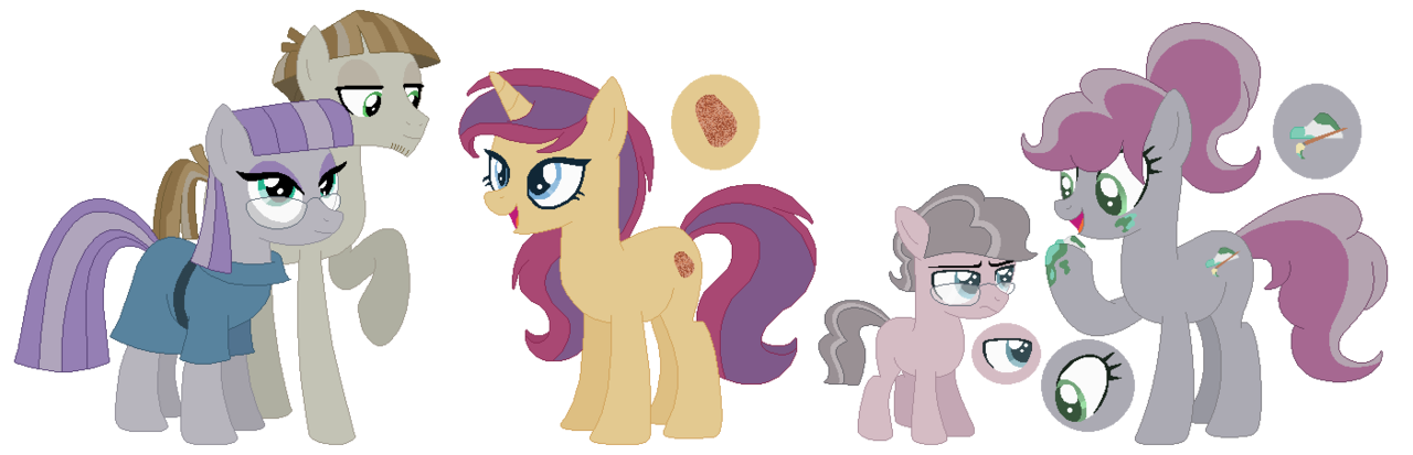 #1796419 - safe, artist:joystick12, maud pie, mudbriar, g4, family ...