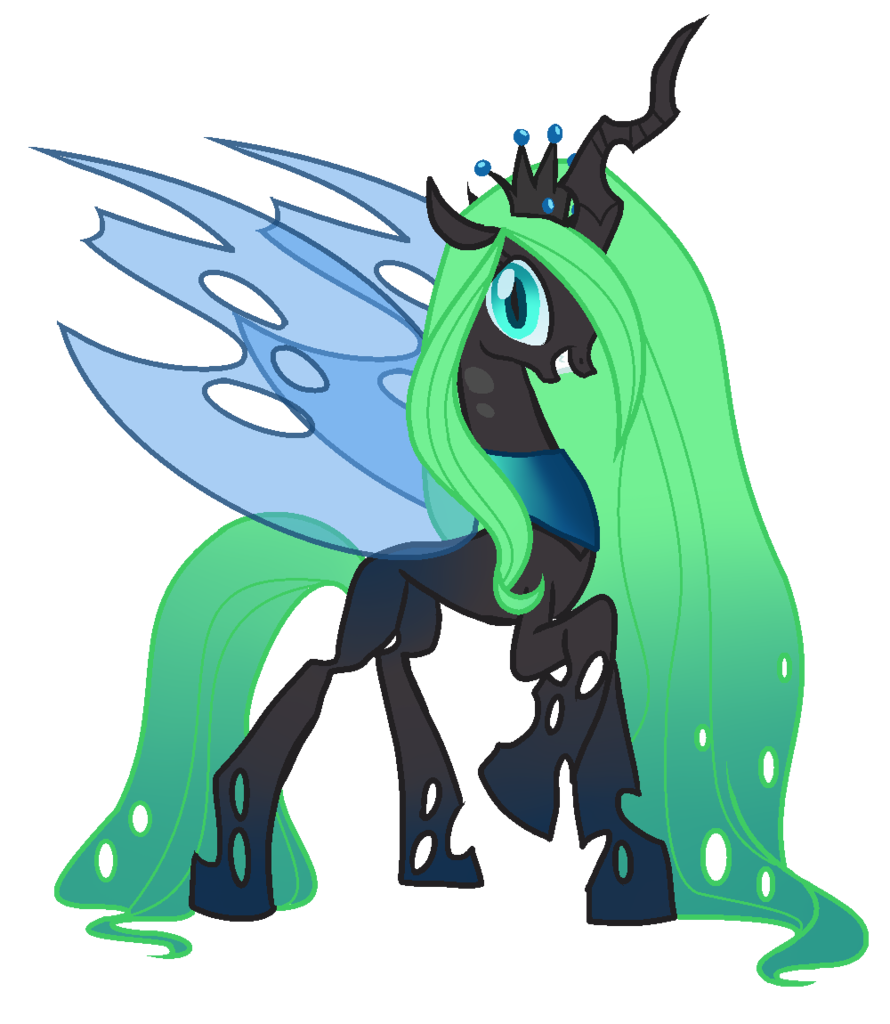 #1821006 - safe, artist:gihhbloonde, oc, oc only, oc:nymph, changeling ...