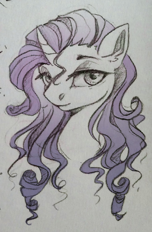 #1821145 - safe, artist:neon-light-53, edit, rarity, pony, unicorn ...