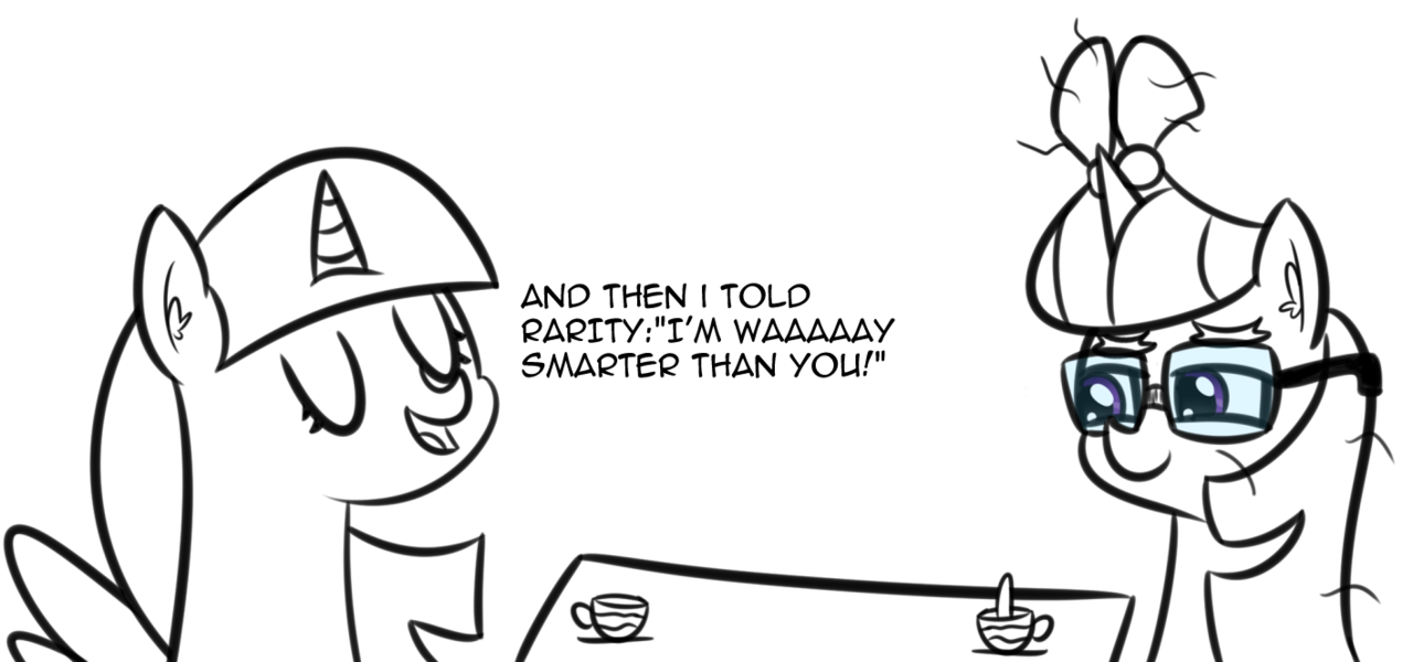 #1797585 - safe, artist:artiks, moondancer, twilight sparkle, alicorn ...