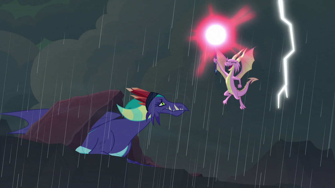 #1800678 - safe, screencap, gaius, scales (g4), dragon, g4, my little ...