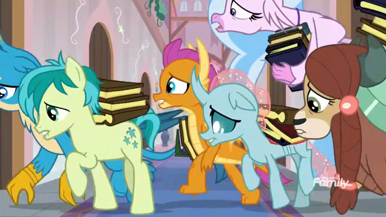 #1800695 - safe, screencap, gallus, ocellus, sandbar, silverstream ...