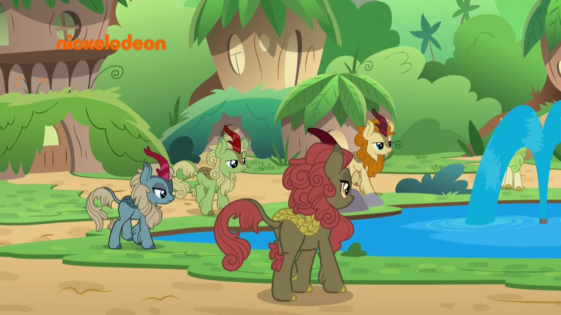 #1821771 - safe, screencap, autumn afternoon, cinder glow, fern flare ...