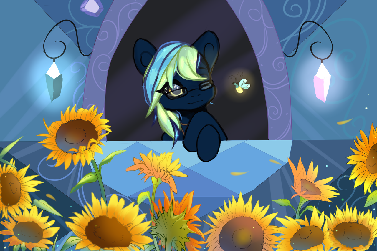 #1833288 - safe, artist:mcl, oc, oc only, firefly (insect), pony ...