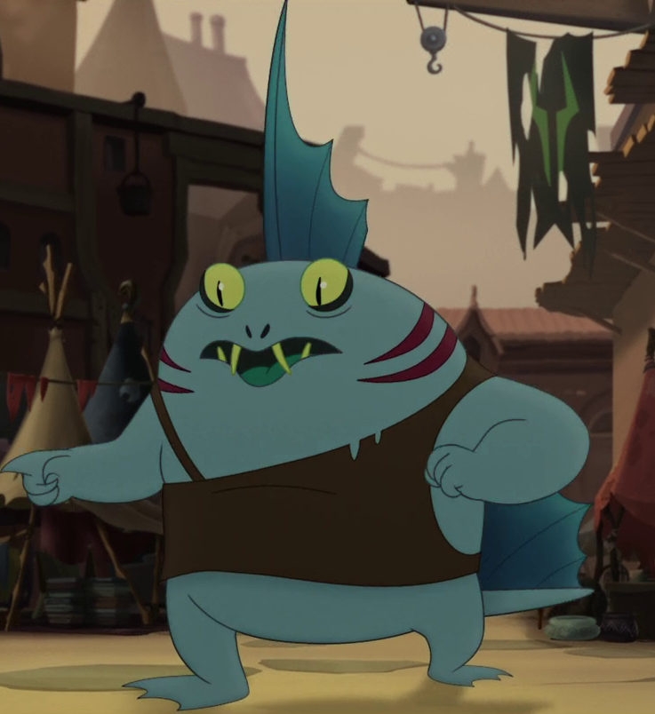 #1833724 - safe, screencap, mori, fish, fishman, anthro, g4, my little ...