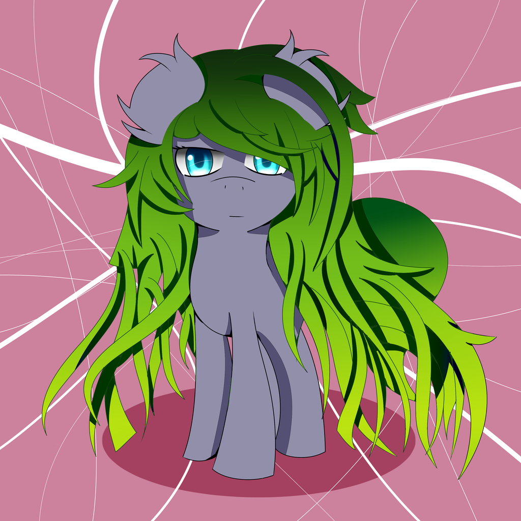 #1834393 - safe, artist:cocoapossibility, oc, earth pony, pony, blue ...