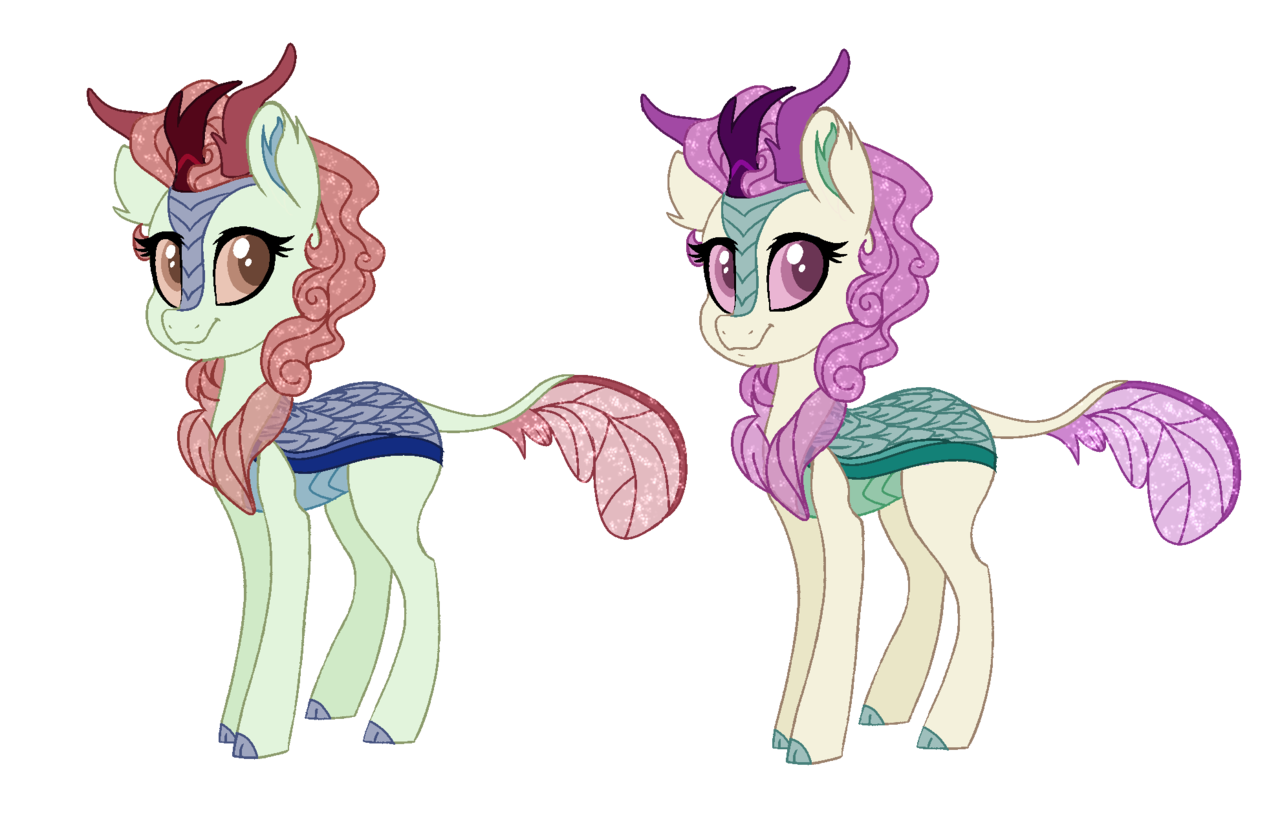 #1837317 - safe, artist:spectrumnightyt, oc, oc only, hybrid, kirin, g4, sounds of silence, base ...