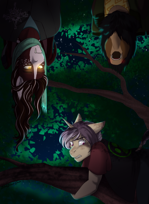 #1840228 - safe, artist:blackblood-queen, oc, oc only, oc:adrien, oc:lafayette roseheart, oc ...