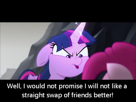 #1842193 - safe, edit, screencap, pinkie pie, twilight sparkle, alicorn ...