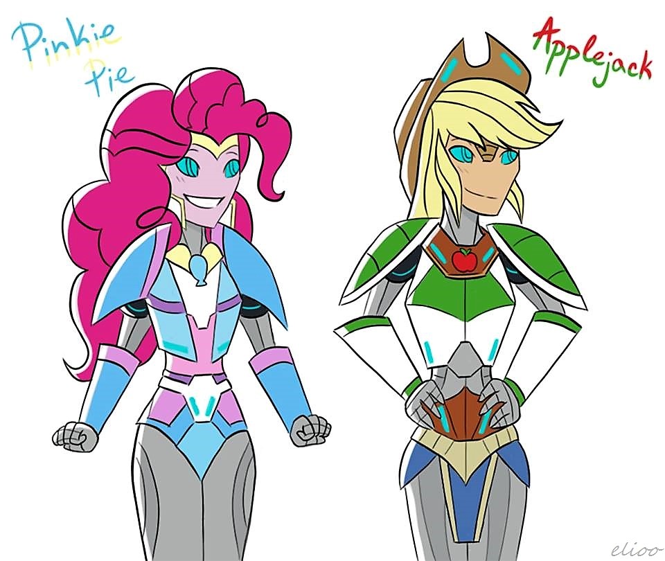 #1843424 - dead source, safe, artist:elioo, applejack, pinkie pie ...