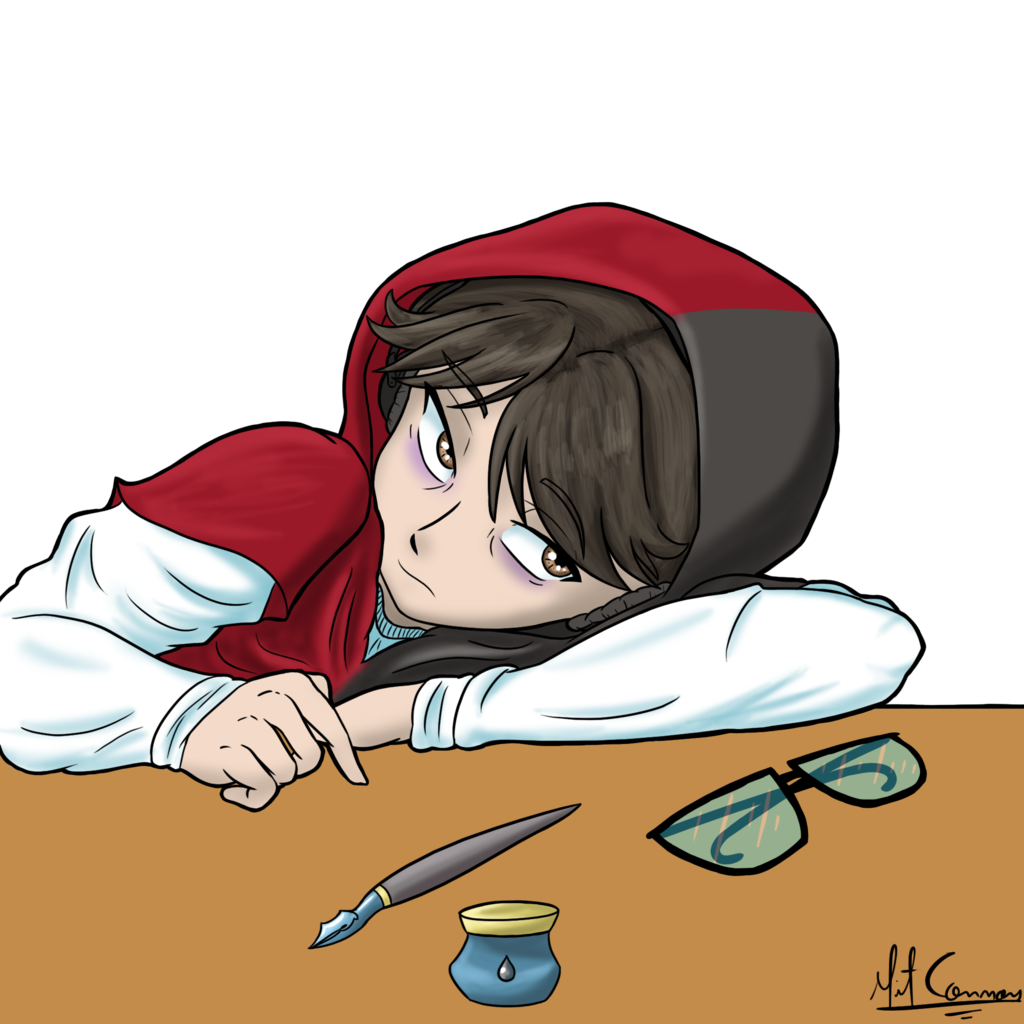 #1823513 - safe, artist:mitconnors, raven, human, humanized, inkwell ...