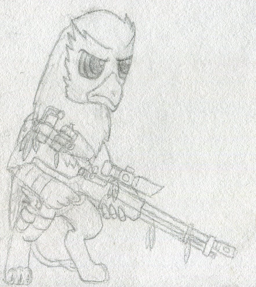 #1844513 - safe, artist:smt5015, oc, oc only, griffon, fallout ...