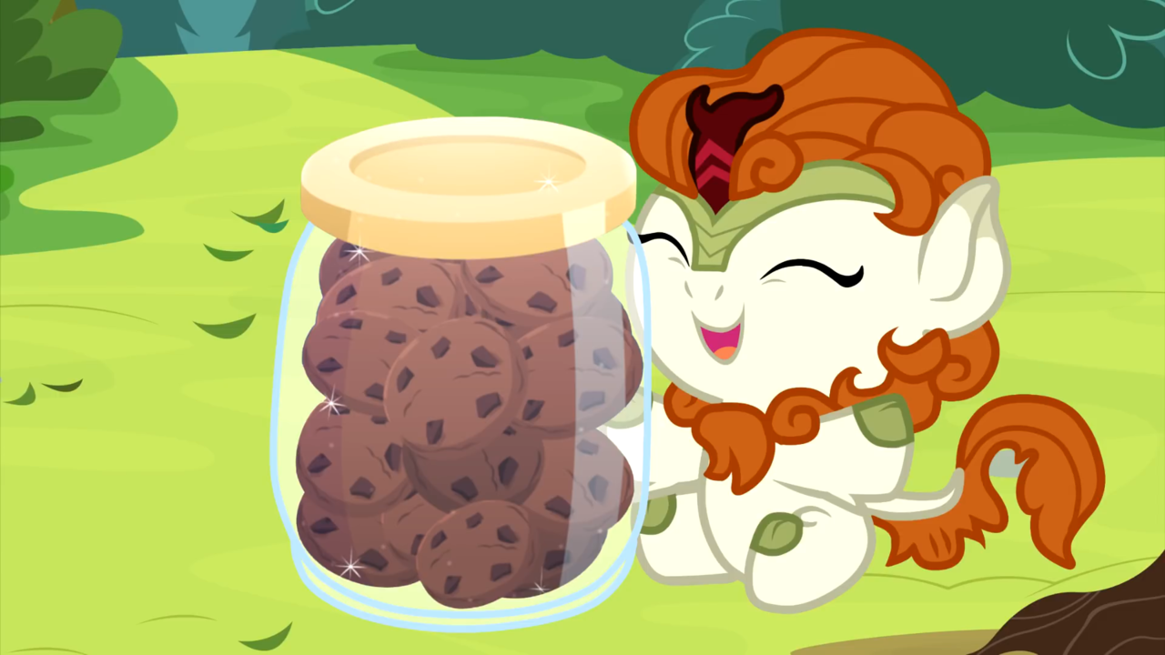 #1844520 - safe, artist:magpie-pony, autumn blaze, kirin, g4, sounds of ...