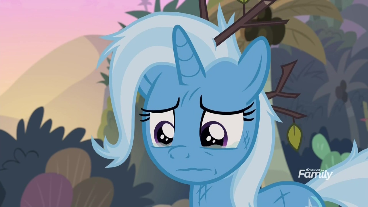 Trixie My Little Pony Sad