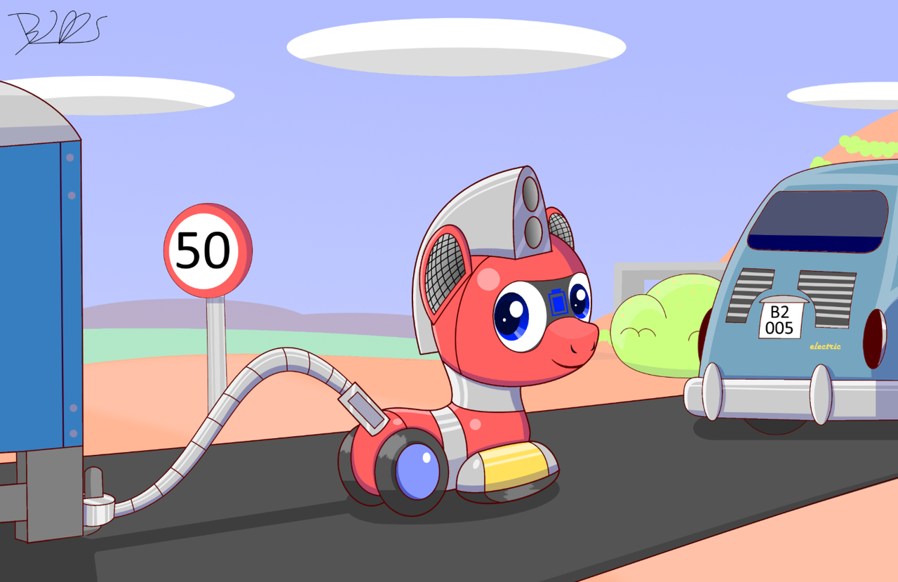 #1826354 - safe, artist:trackheadtherobopony, oc, oc only, oc:trackhead, original species, pony ...